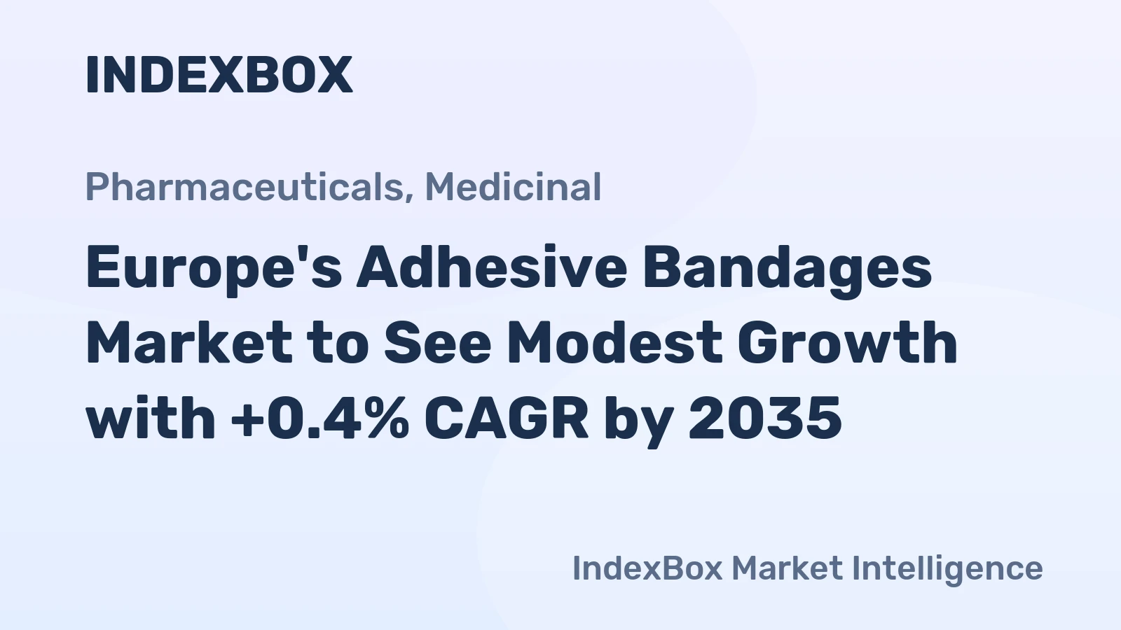 Europe's Adhesive Bandages Market to See Modest Growth with +0.4% CAGR by 2035