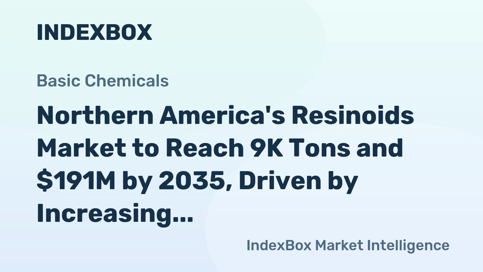 Northern America's Resinoids Market to Reach 9K Tons and $191M by 2035, Driven by Increasing Demand