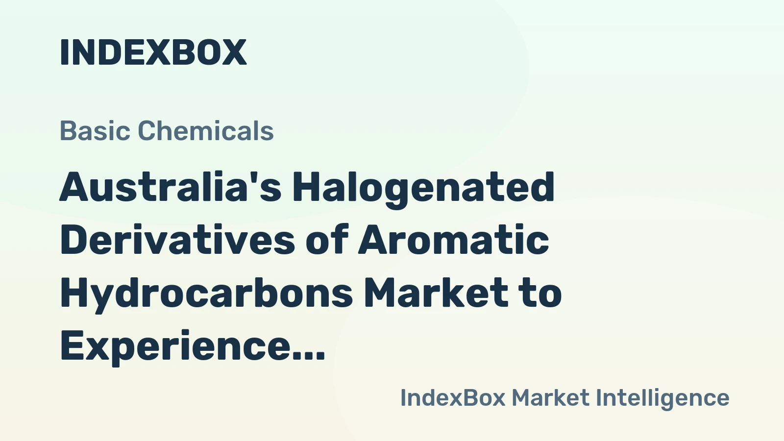 Australia's Halogenated Derivatives of Aromatic Hydrocarbons Market to Experience 1.2% CAGR Growth Through 2035