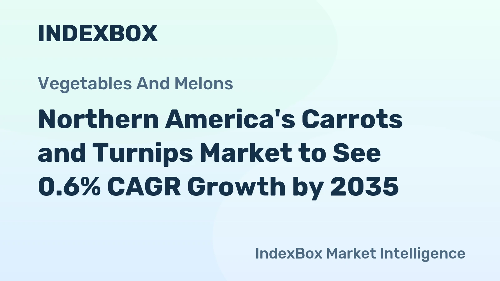 Northern America's Carrots and Turnips Market to See 0.6% CAGR Growth by 2035