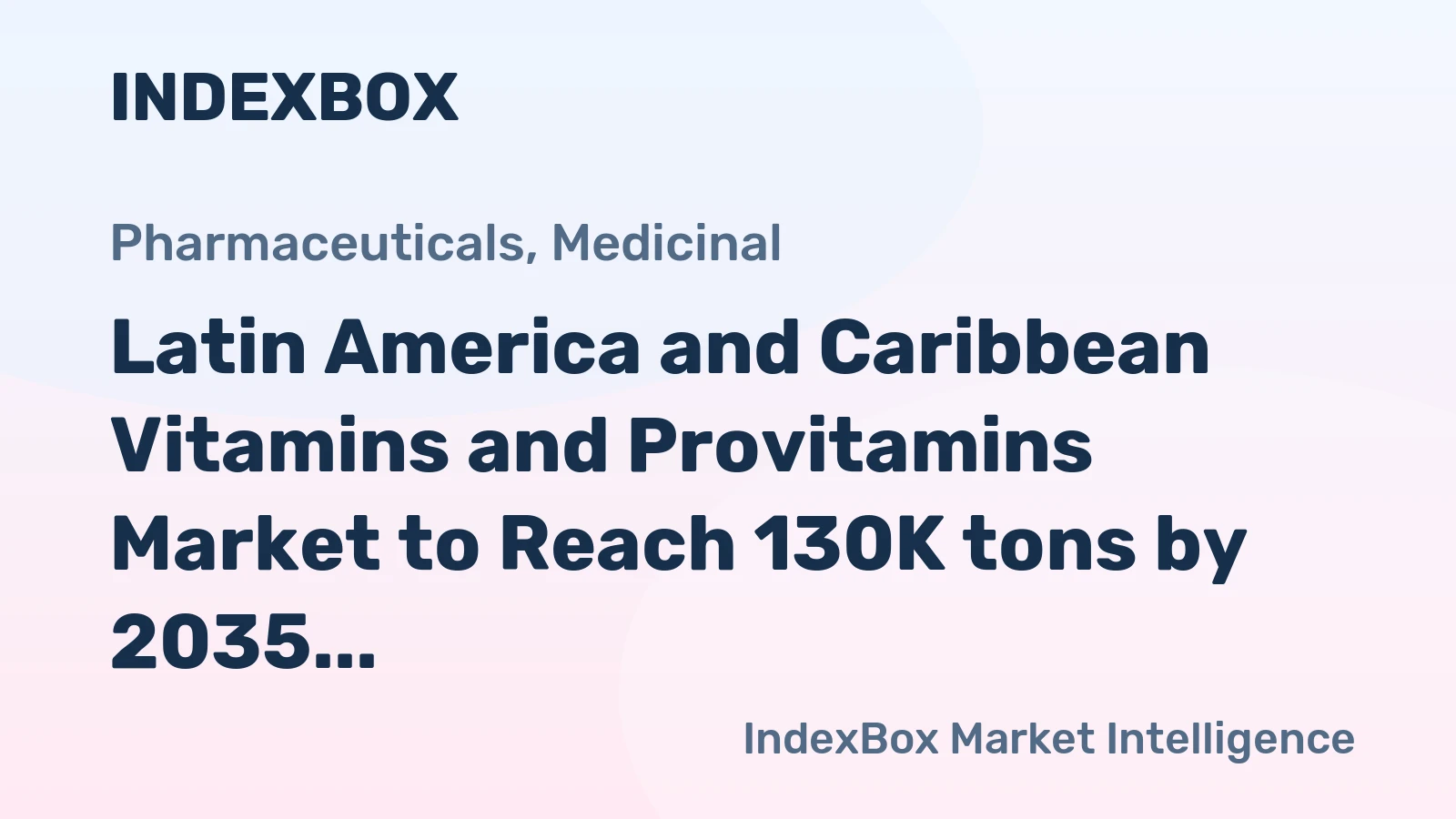 Latin America and Caribbean Vitamins and Provitamins Market to Reach 130K tons by 2035