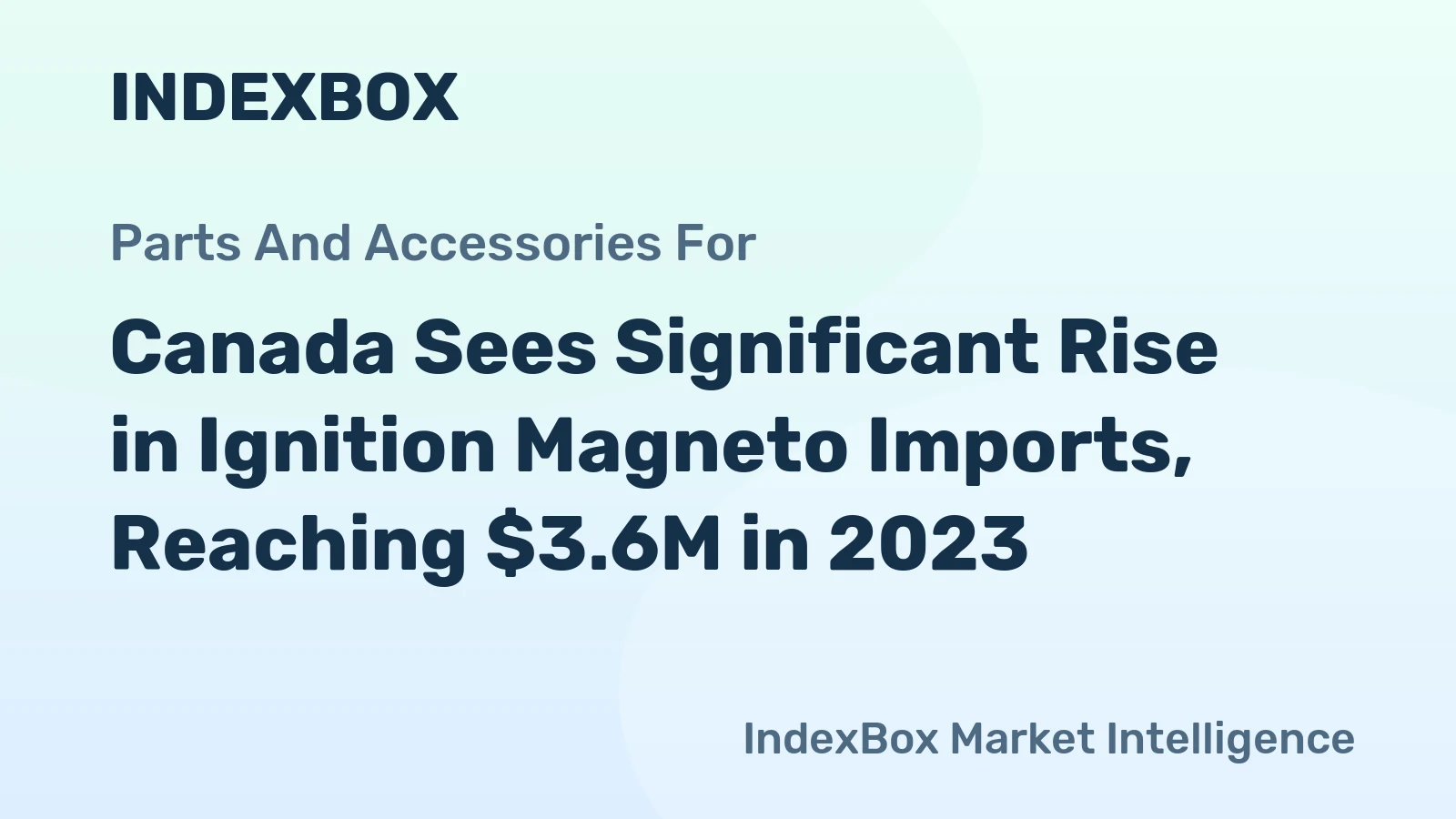 Canada Sees Significant Rise in Ignition Magneto Imports, Reaching $3.6M in 2023