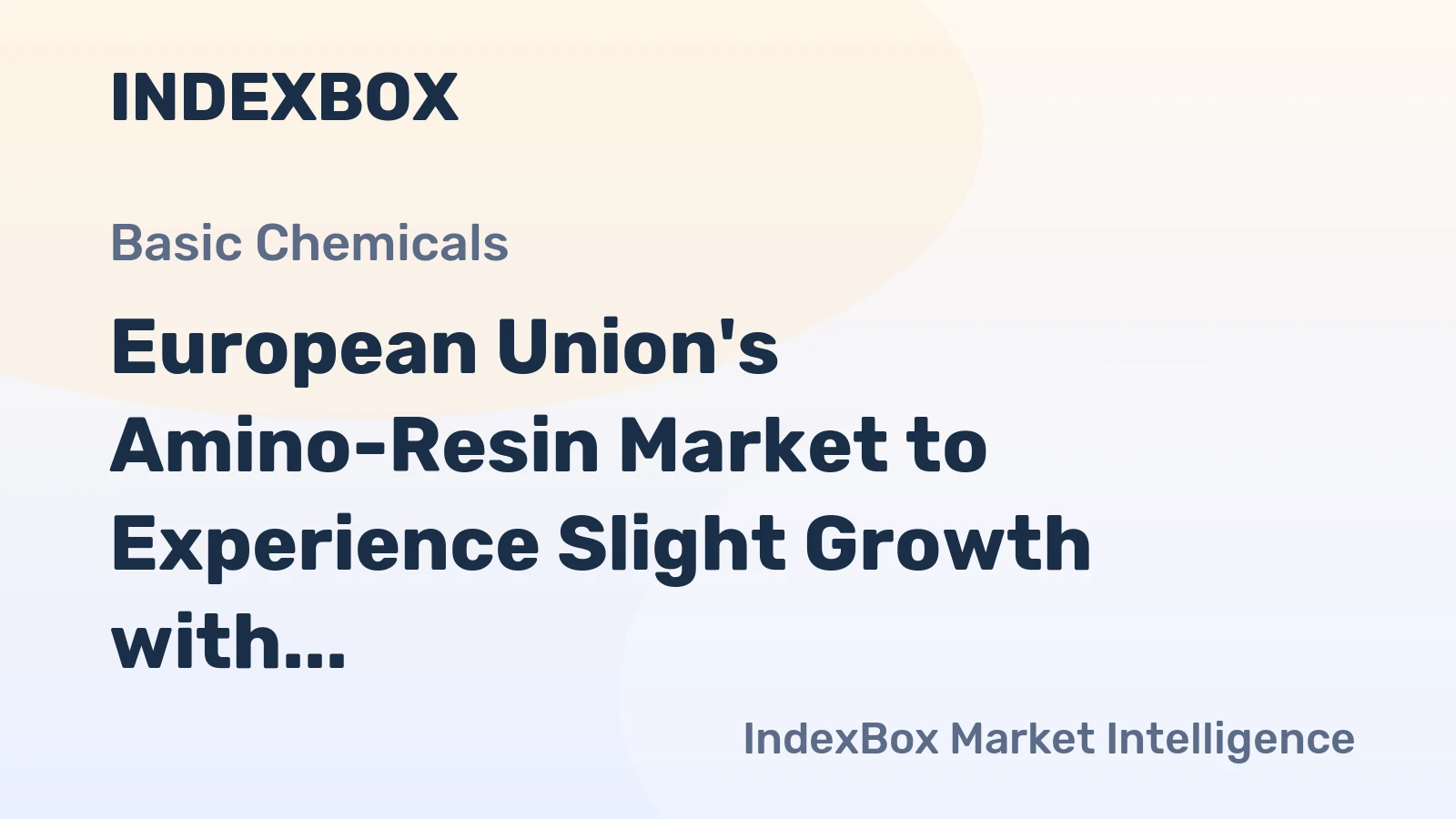 European Union's Amino-Resin Market to Experience Slight Growth with Anticipated CAGR of +0.1% from 2024 to 2035