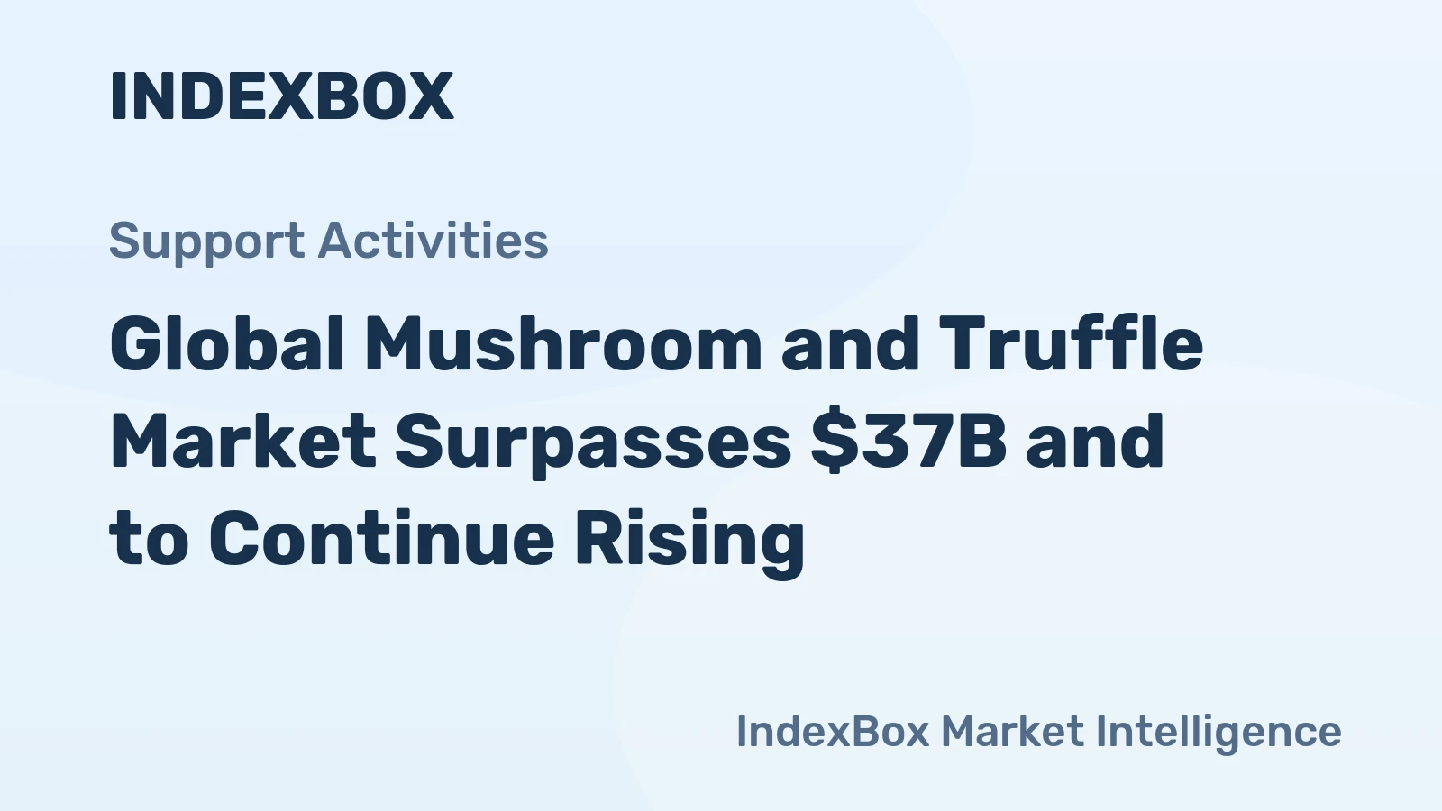 Global Mushroom and Truffle Market Surpasses $37B and to Continue Rising