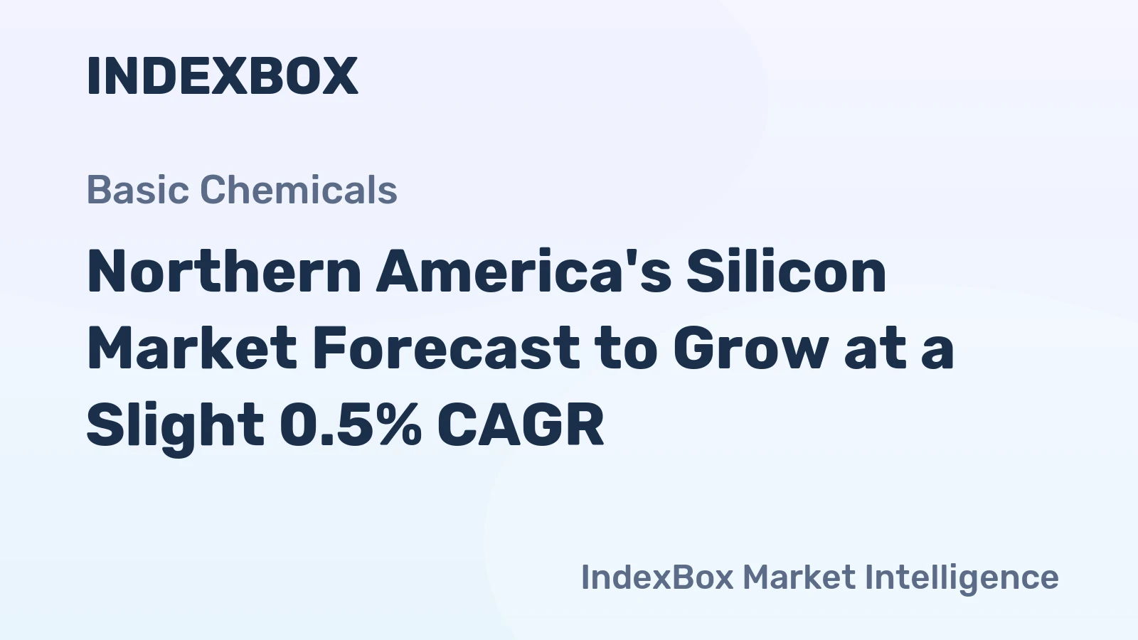 Northern America's Silicon Market Forecast to Grow at a Slight 0.5% CAGR