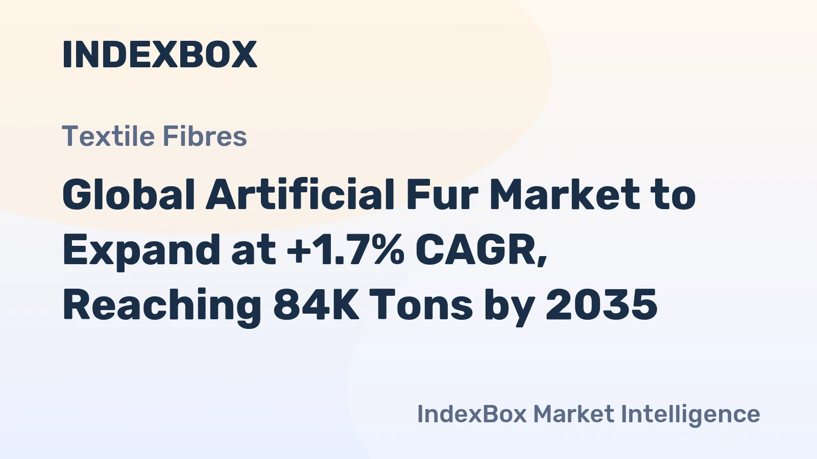 Global Artificial Fur Market to Expand at +1.7% CAGR, Reaching 84K Tons by 2035