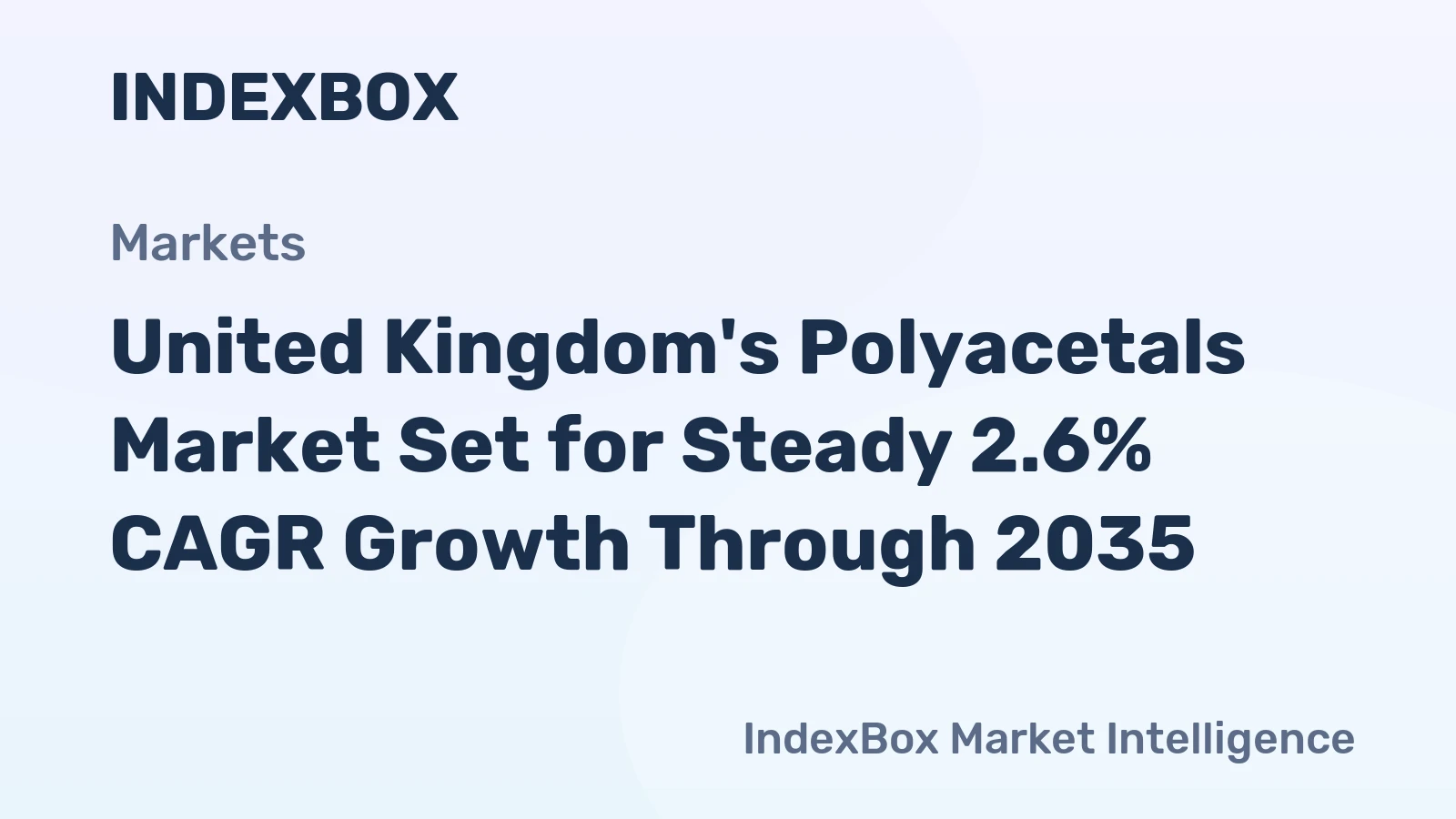 United Kingdom's Polyacetals Market Set for Steady 2.6% CAGR Growth Through 2035