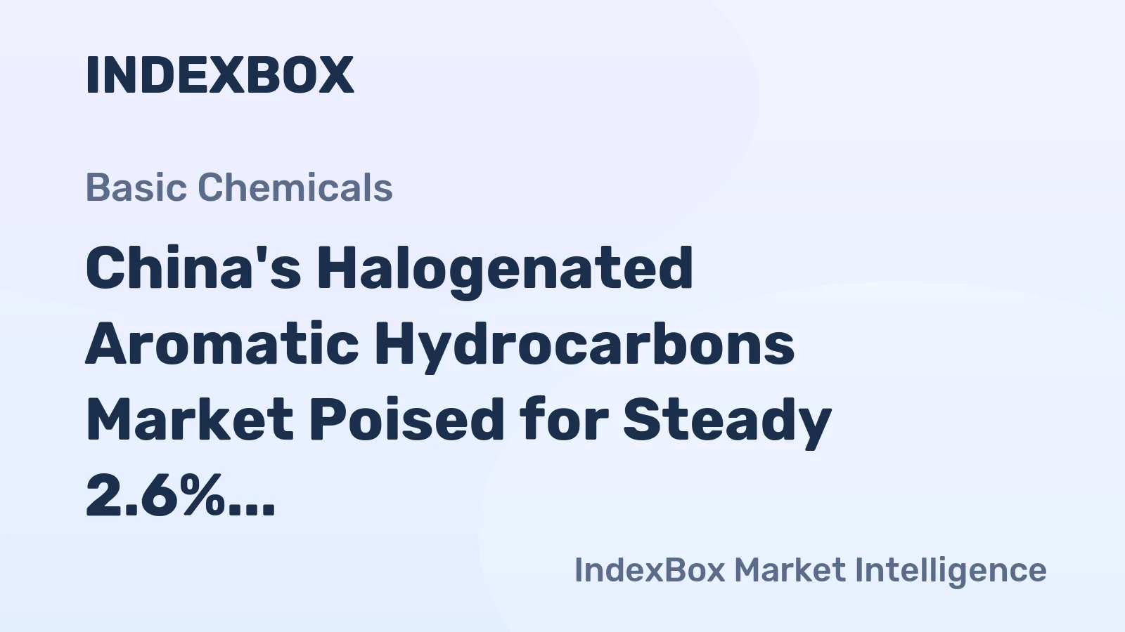 China's Halogenated Aromatic Hydrocarbons Market Poised for Steady 2.6% CAGR Growth Through 2035