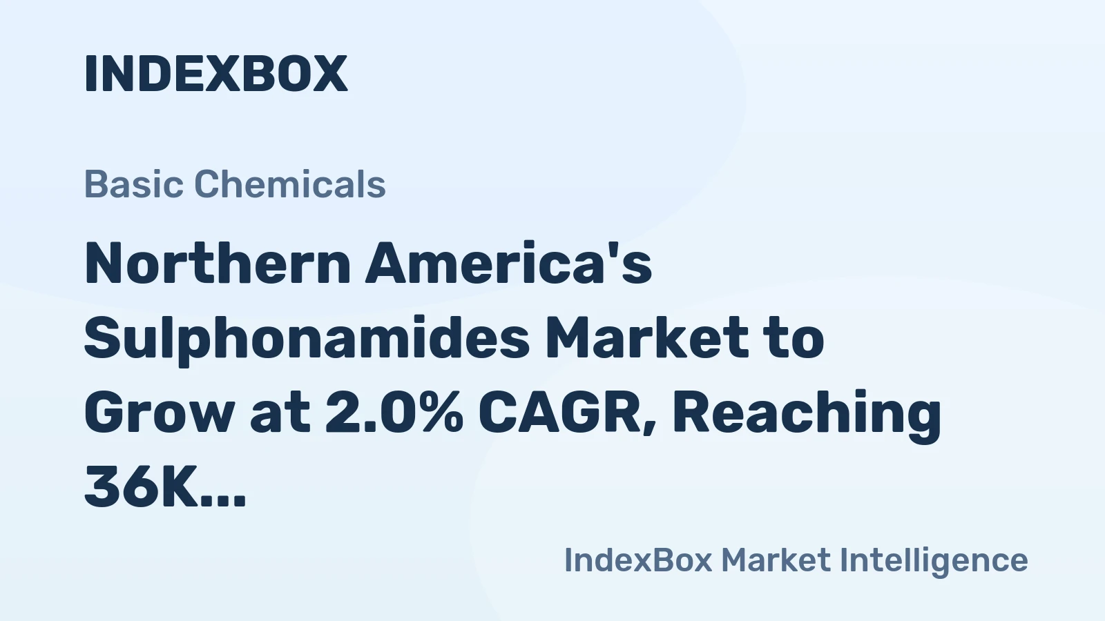 Northern America's Sulphonamides Market to Grow at 2.0% CAGR, Reaching 36K Tons by 2035