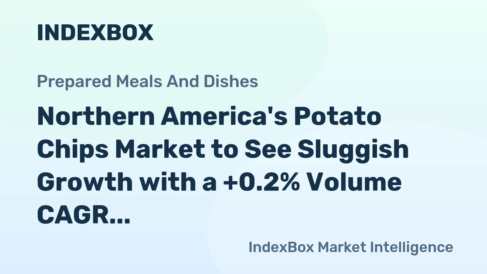 Northern America's Potato Chips Market to See Sluggish Growth with a +0.2% Volume CAGR Through 2035