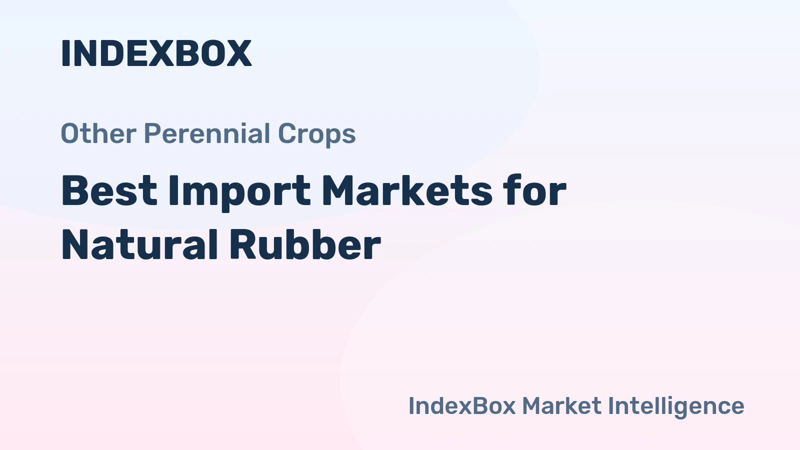 Best Import Markets for Natural Rubber