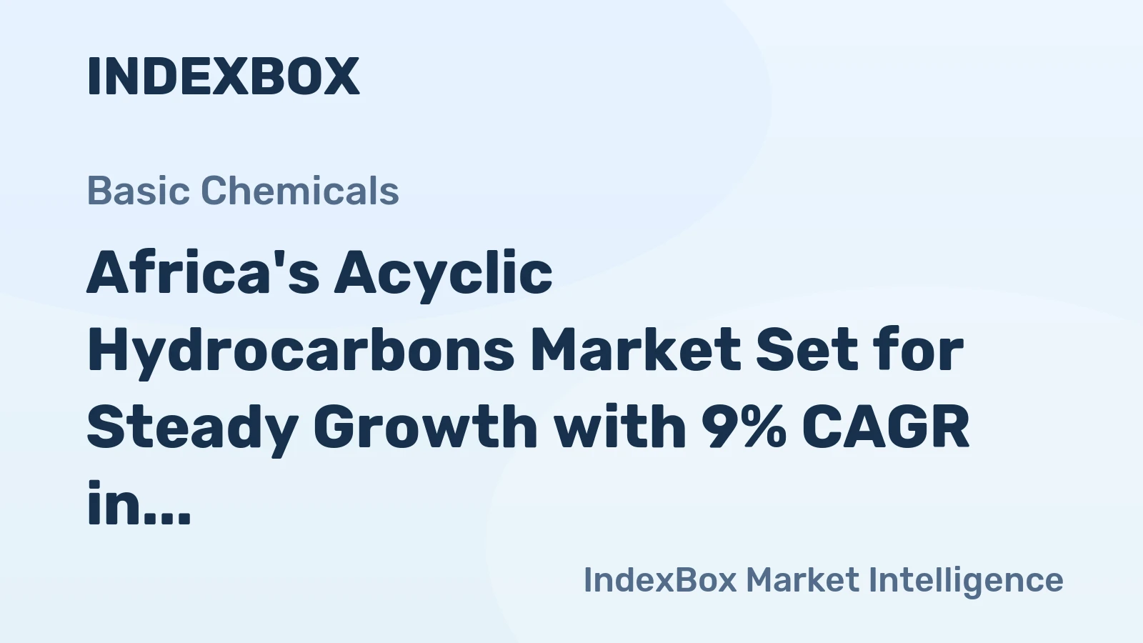 Africa's Acyclic Hydrocarbons Market Set for Steady Growth with 9% CAGR in Value Through 2035
