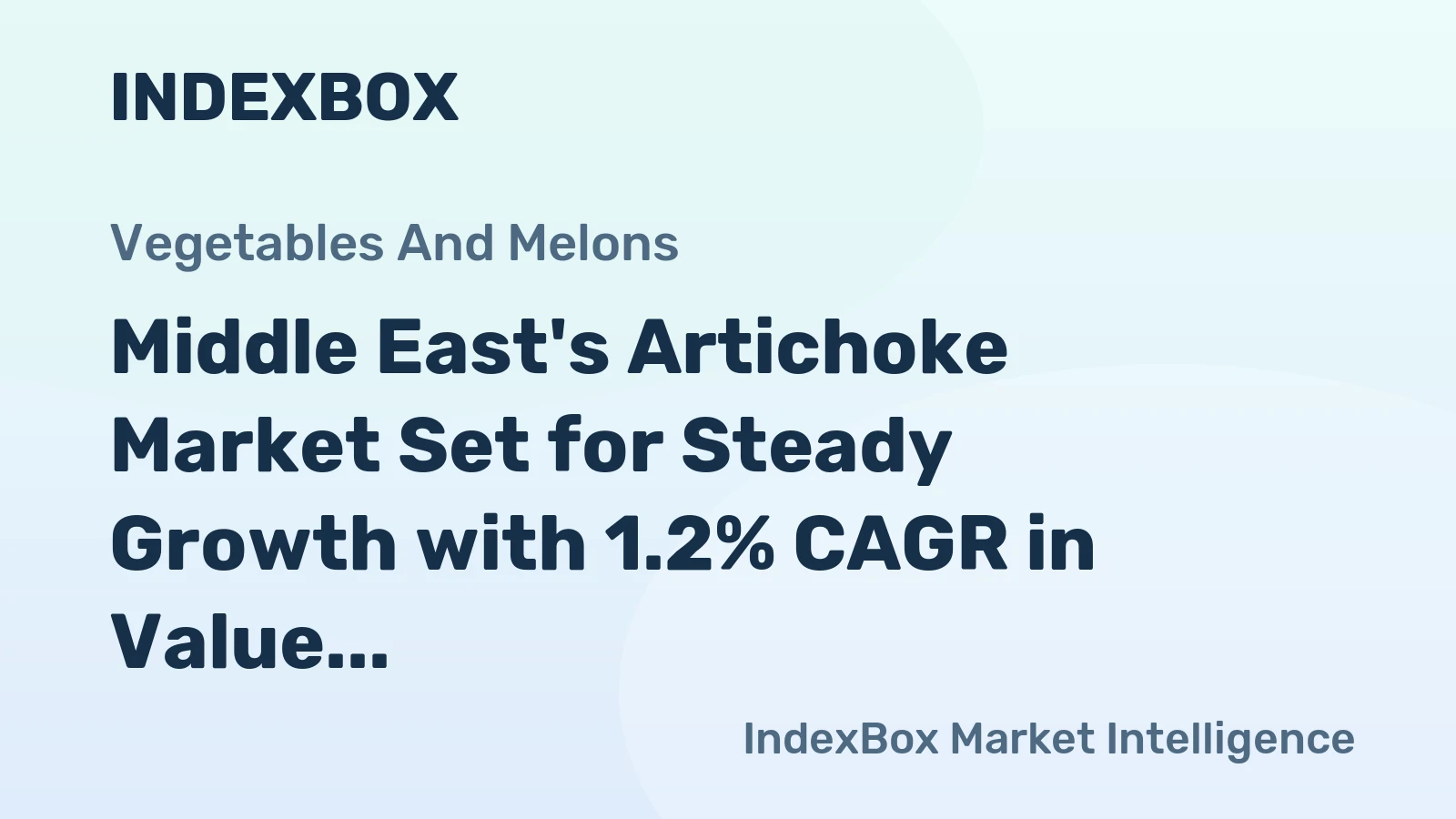 Middle East's Artichoke Market Set for Steady Growth with 1.2% CAGR in Value