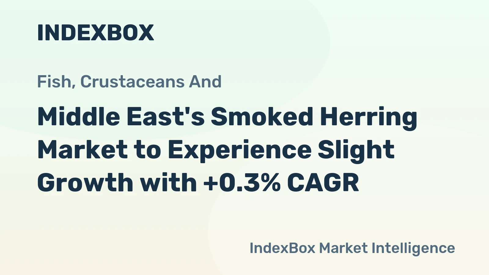 Middle East's Smoked Herring Market to Experience Slight Growth with +0.3% CAGR