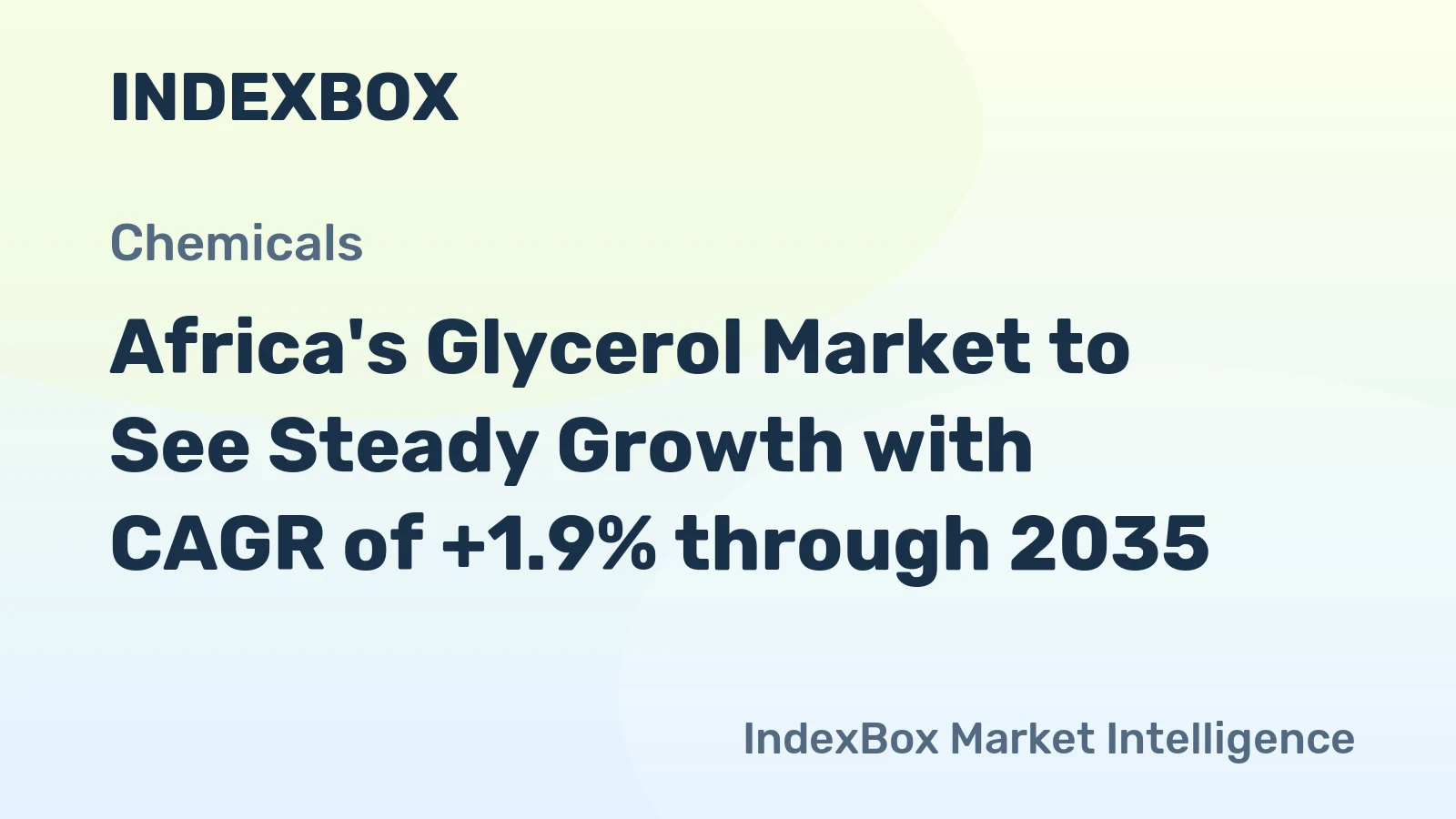 Africa's Glycerol Market to See Steady Growth with CAGR of +1.9% through 2035