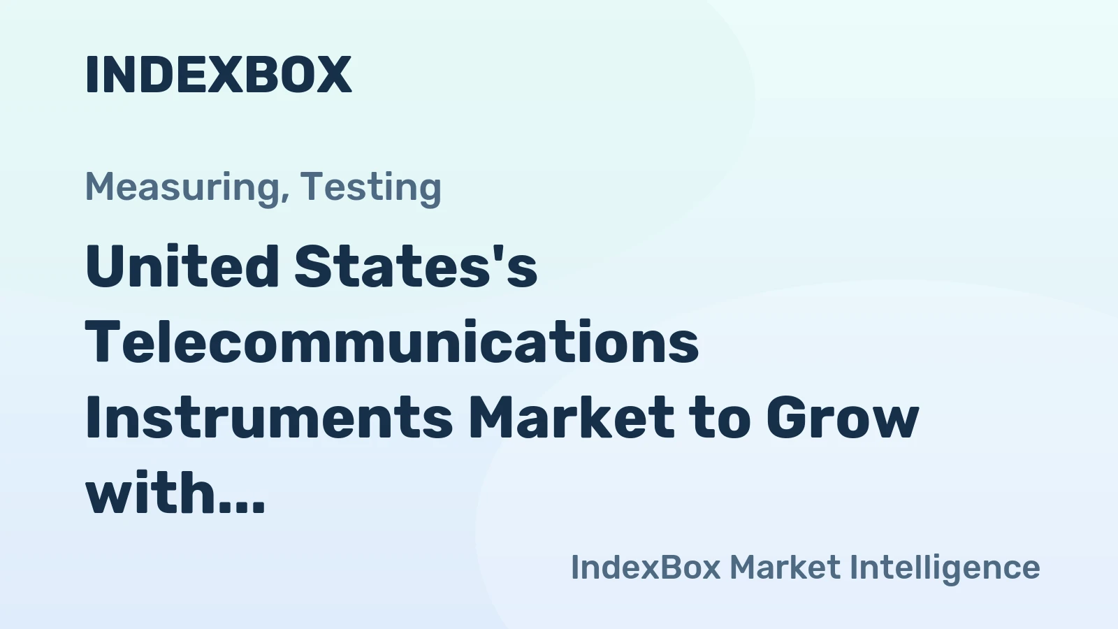 United States's Telecommunications Instruments Market to Grow with Anticipated CAGR of +0.9% by 2035