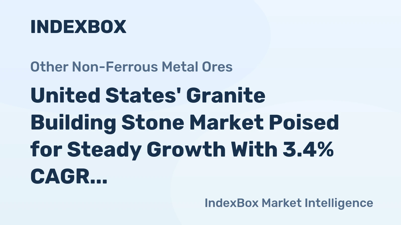 United States' Granite Building Stone Market Poised for Steady Growth With 3.4% CAGR Through 2035