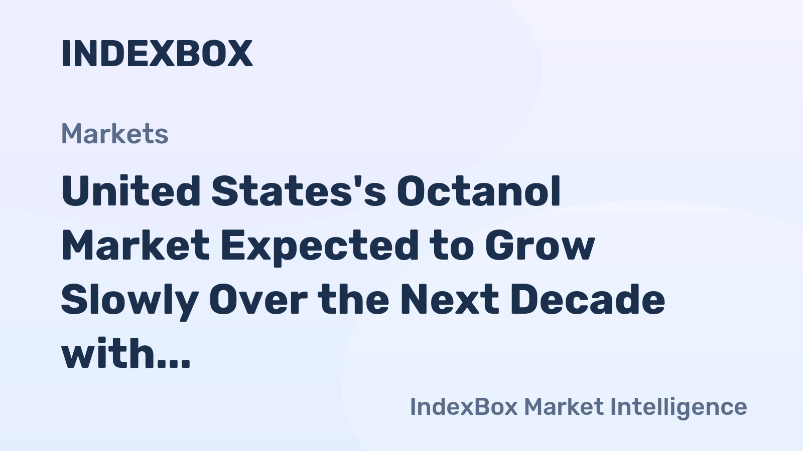 United States's Octanol Market Expected to Grow Slowly Over the Next Decade with Market Volume Reaching 561K tons and Value Reaching $969M by 2035