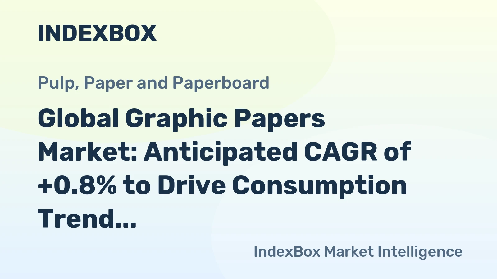 Global Graphic Papers Market: Anticipated CAGR of +0.8% to Drive Consumption Trend Over Next Decade