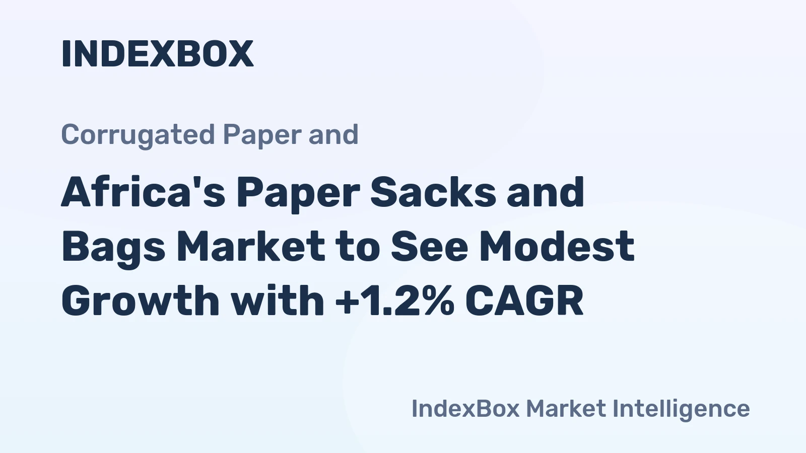 Africa's Paper Sacks and Bags Market to See Modest Growth with +1.2% CAGR