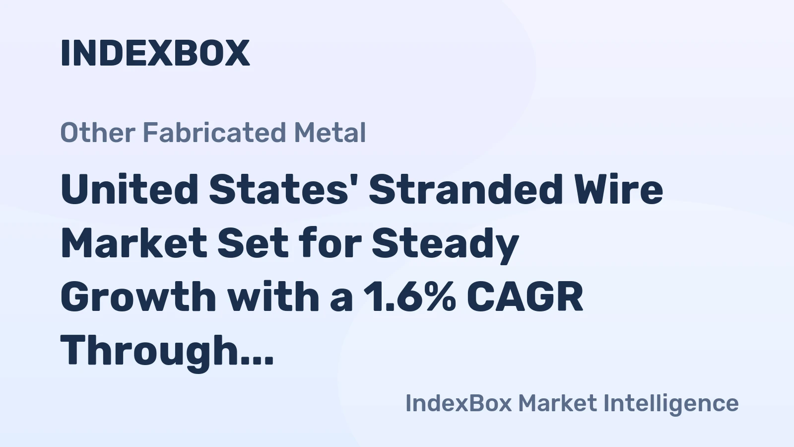 United States' Stranded Wire Market Set for Steady Growth with a 1.6% CAGR Through 2035