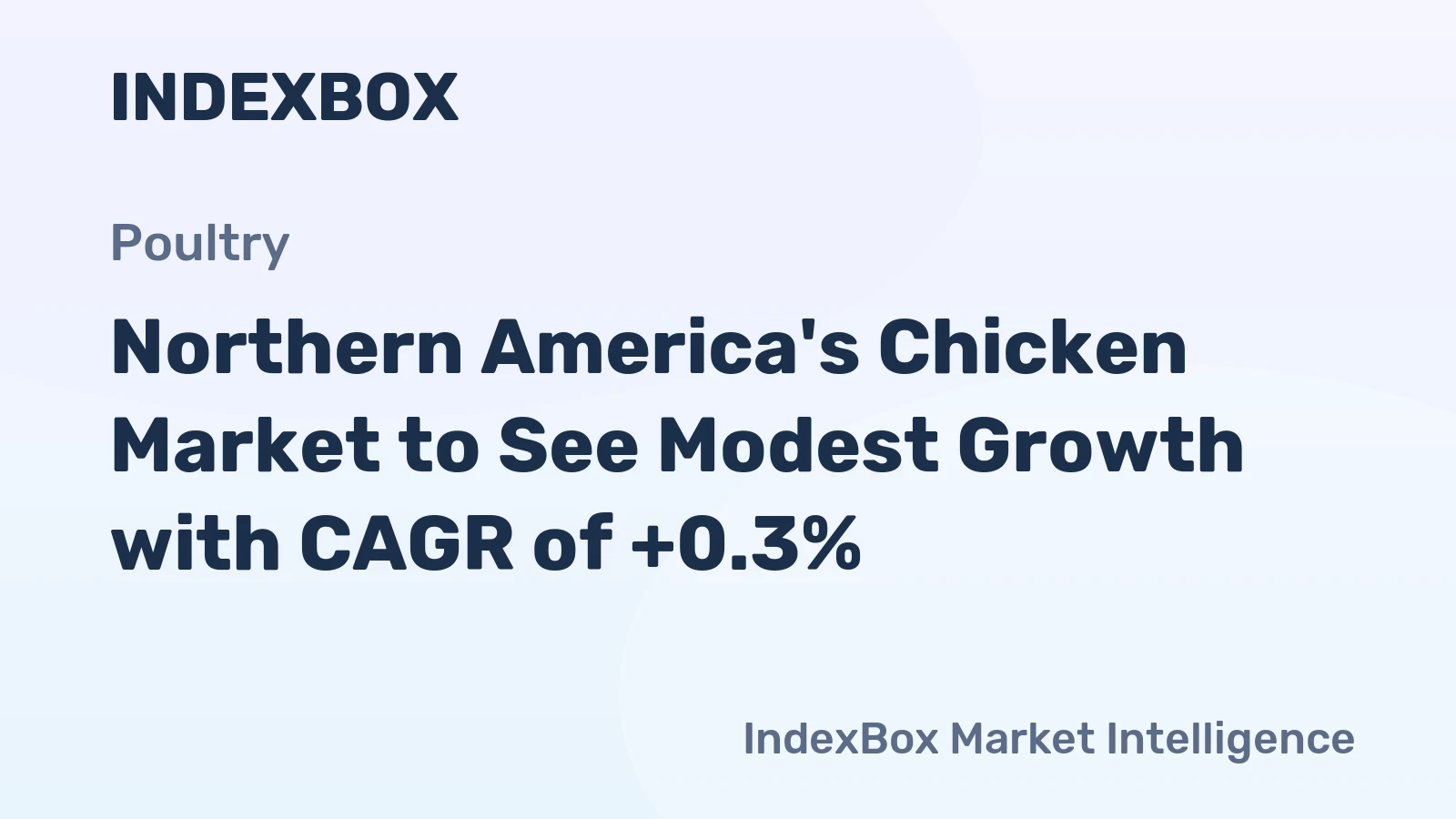 Northern America's Chicken Market to See Modest Growth with CAGR of +0.3%