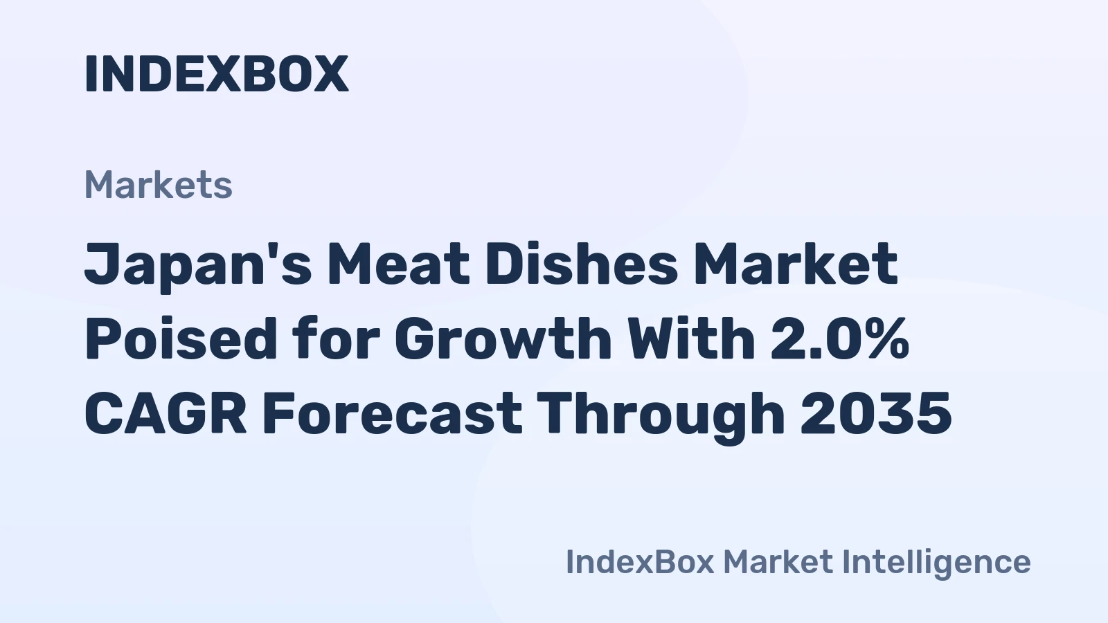 Japan's Meat Dishes Market Poised for Growth With 2.0% CAGR Forecast Through 2035