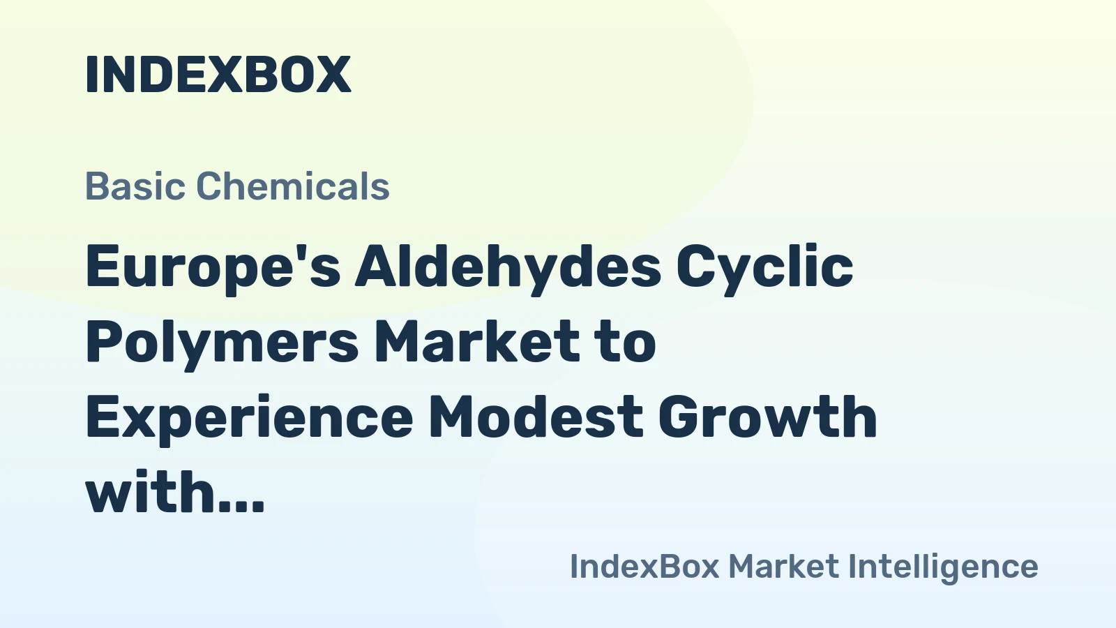 Europe's Aldehydes Cyclic Polymers Market to Experience Modest Growth with +0.7% CAGR from 2024-2035