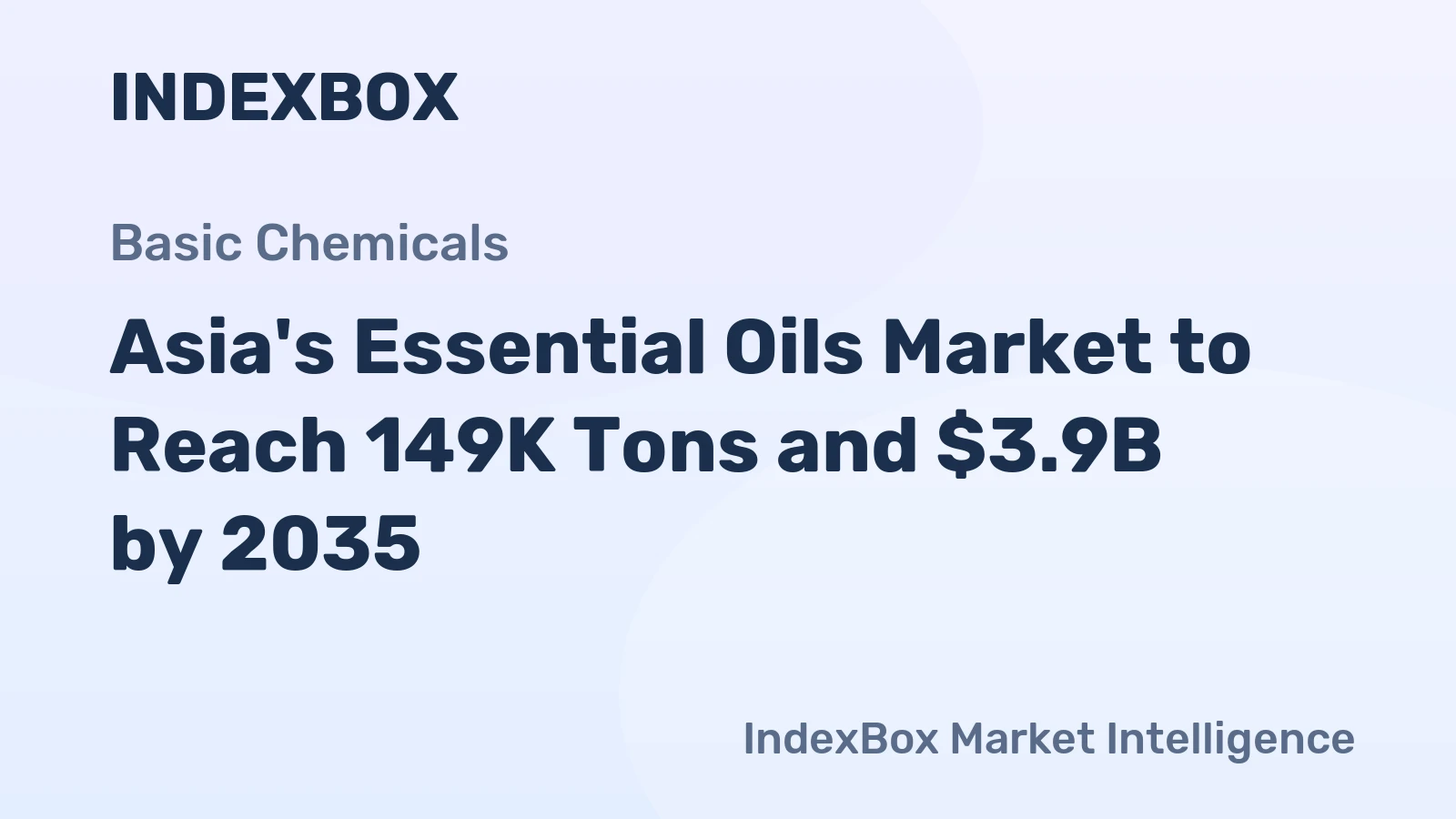 Asia's Essential Oils Market to Reach 149K Tons and $3.9B by 2035