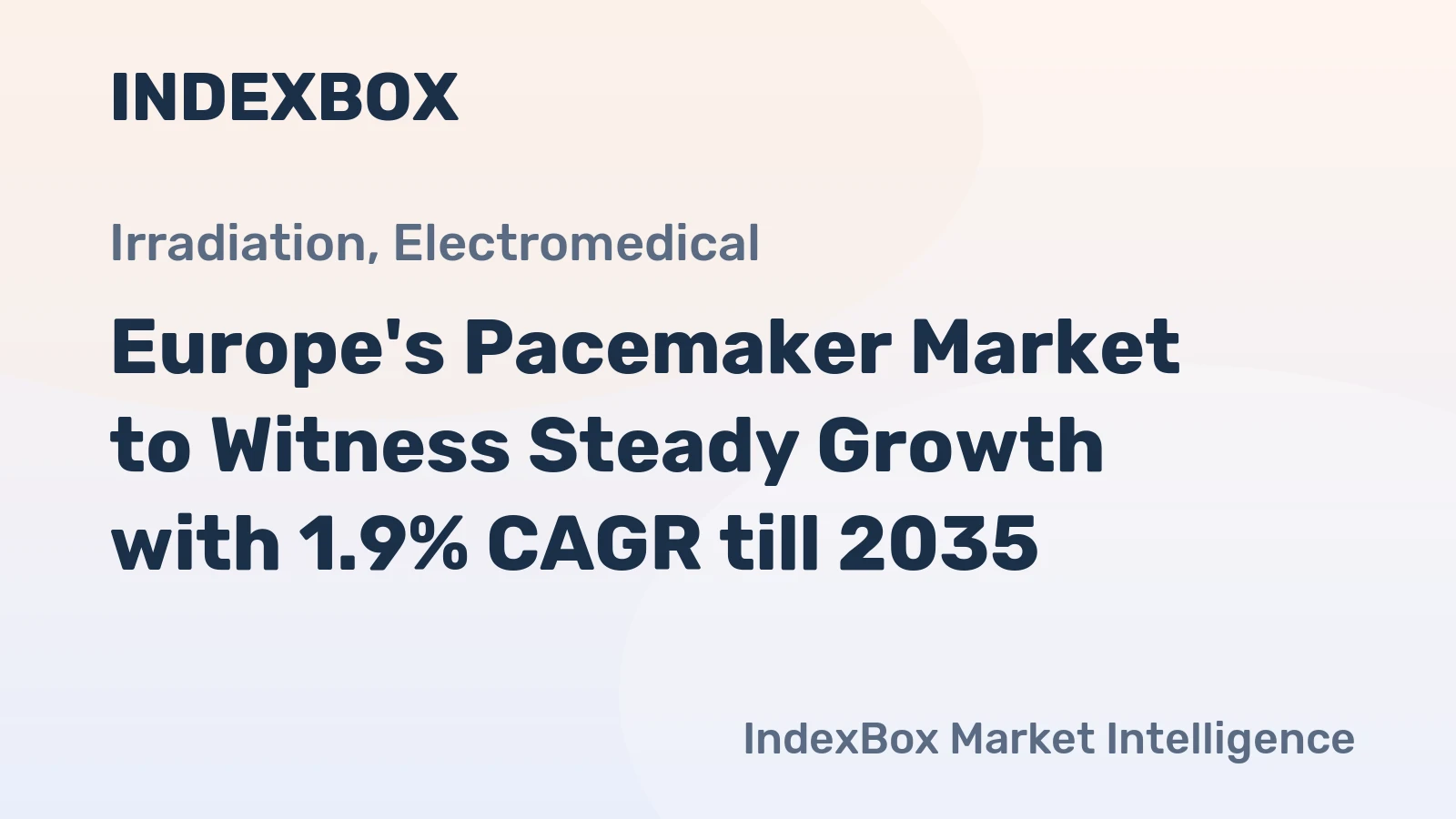 Europe's Pacemaker Market to Witness Steady Growth with 1.9% CAGR till 2035