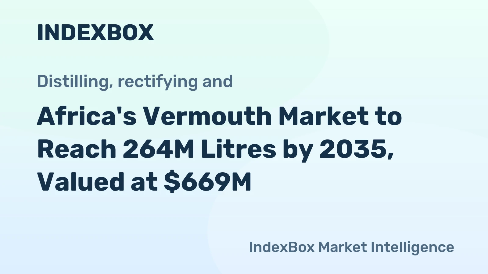 Africa's Vermouth Market to Reach 264M Litres by 2035, Valued at $669M