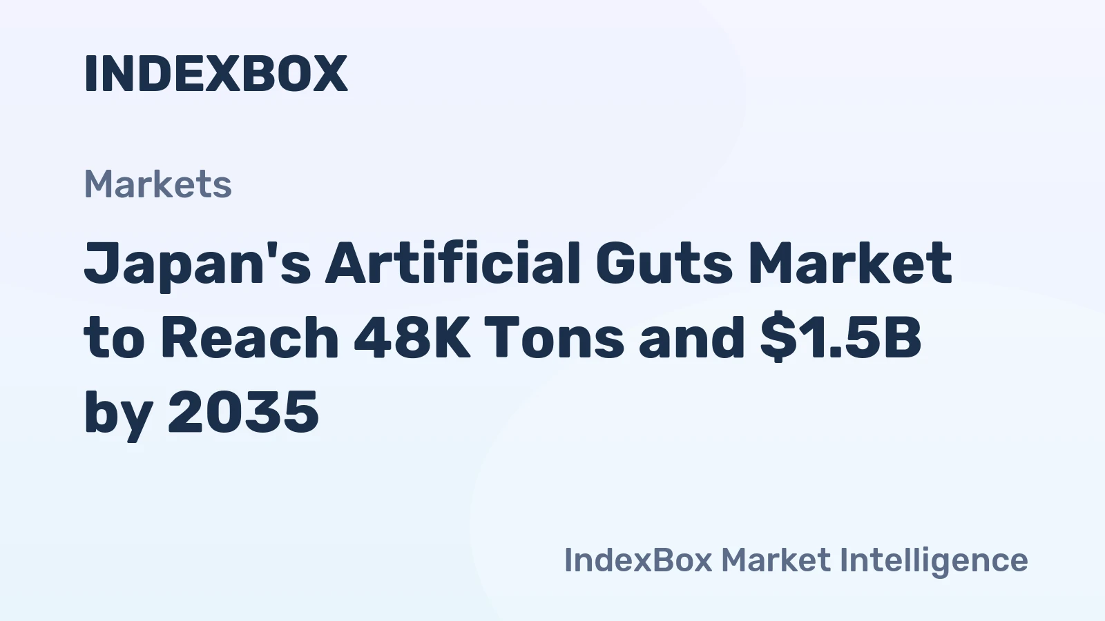 Japan's Artificial Guts Market to Reach 48K Tons and $1.5B by 2035
