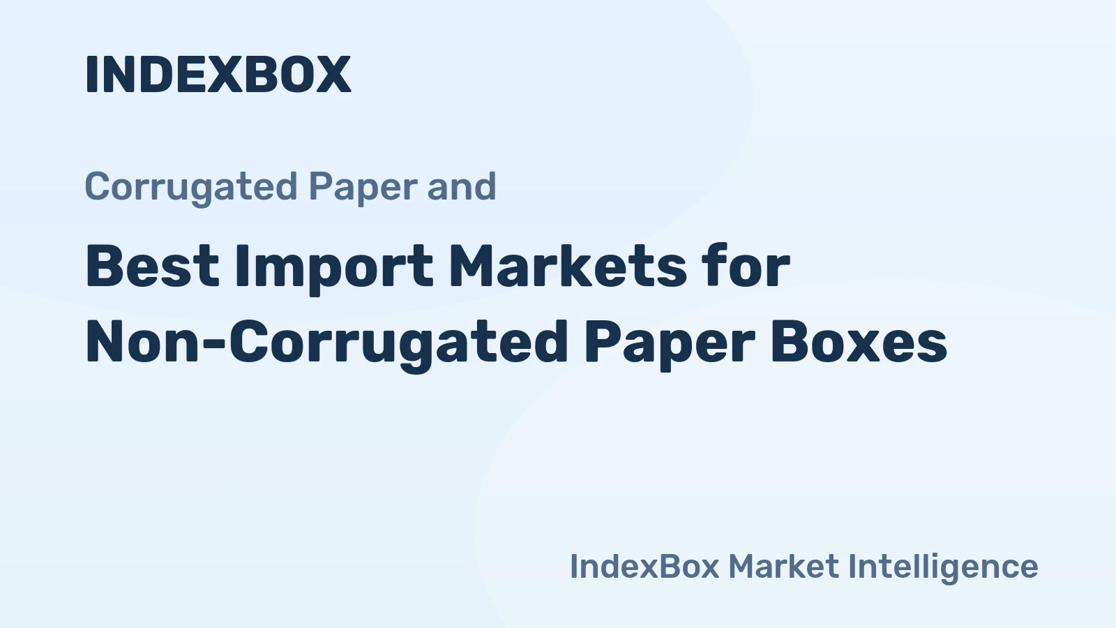 Best Import Markets for Non-Corrugated Paper Boxes