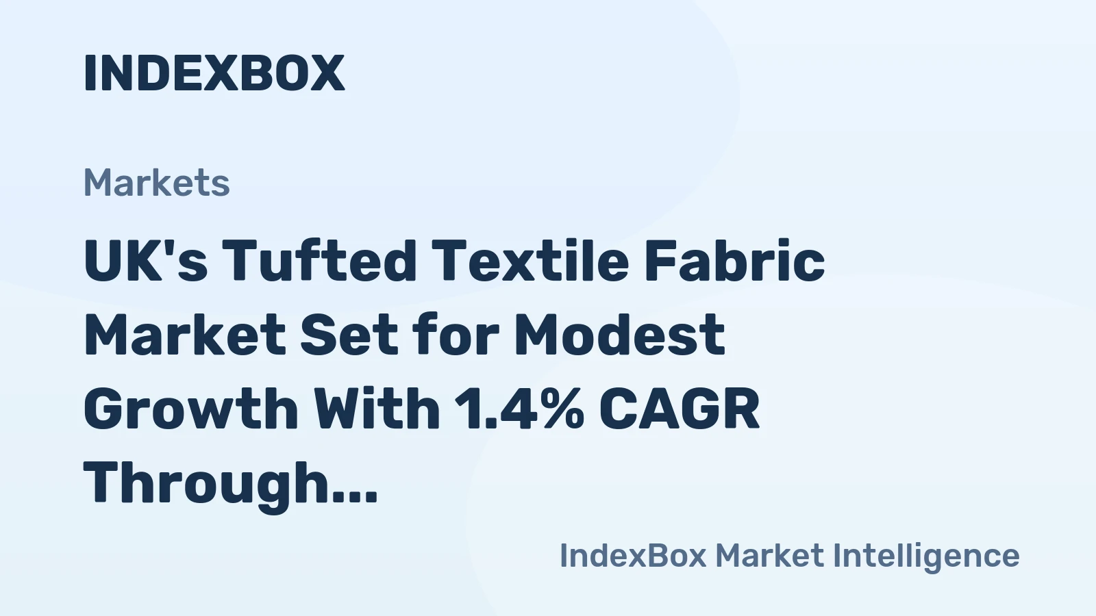 UK's Tufted Textile Fabric Market Set for Modest Growth With 1.4% CAGR Through 2035