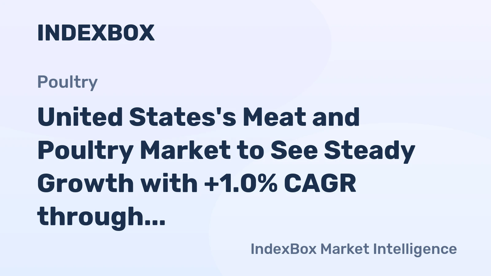 United States's Meat and Poultry Market to See Steady Growth with +1.0% CAGR through 2035