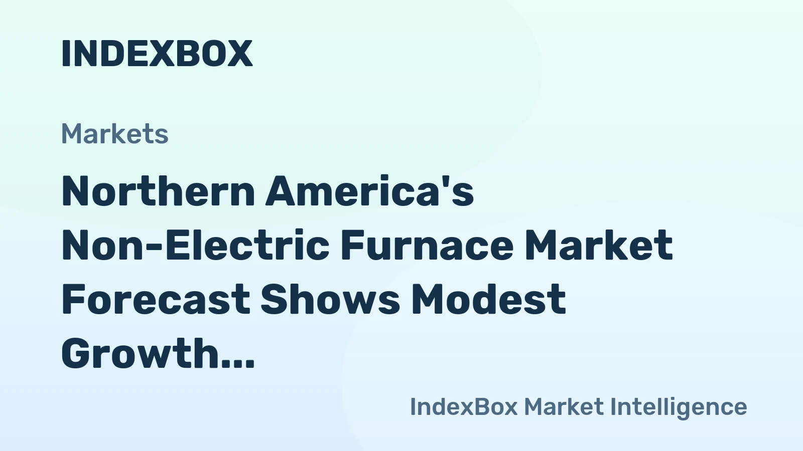 Northern America's Non-Electric Furnace Market Forecast Shows Modest Growth With a 0.2% Volume CAGR Through 2035