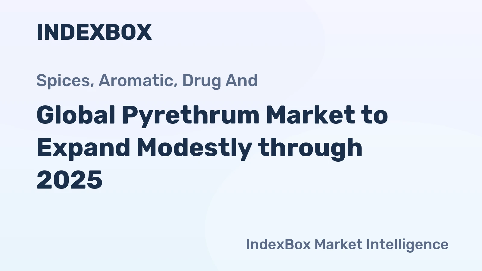 Global Pyrethrum Market to Expand Modestly through 2025