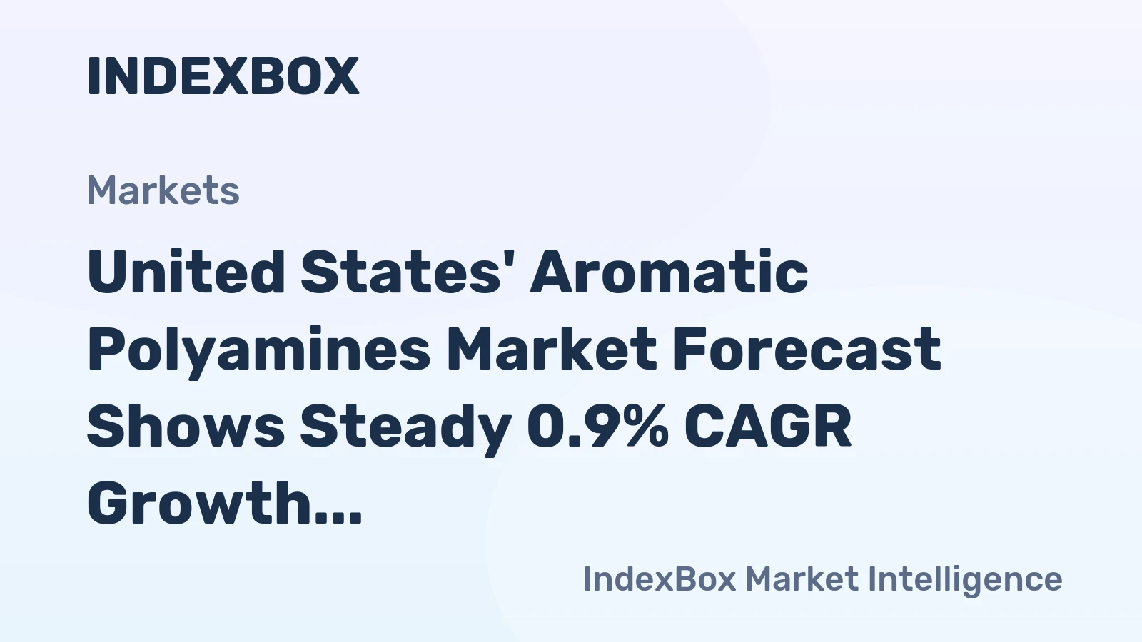 United States' Aromatic Polyamines Market Forecast Shows Steady 0.9% CAGR Growth Through 2035
