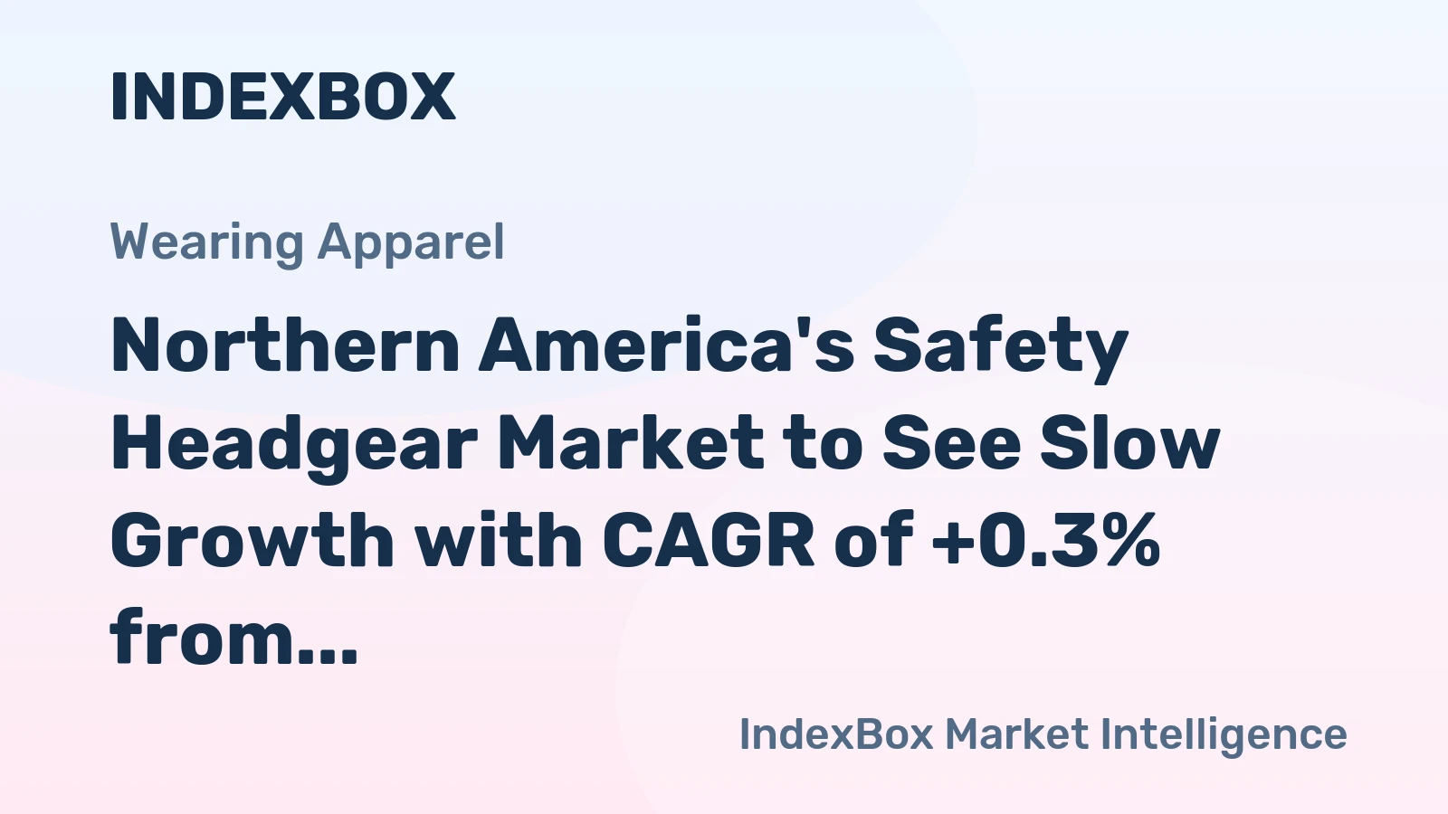Northern America's Safety Headgear Market to See Slow Growth with CAGR of +0.3% from 2024 to 2035
