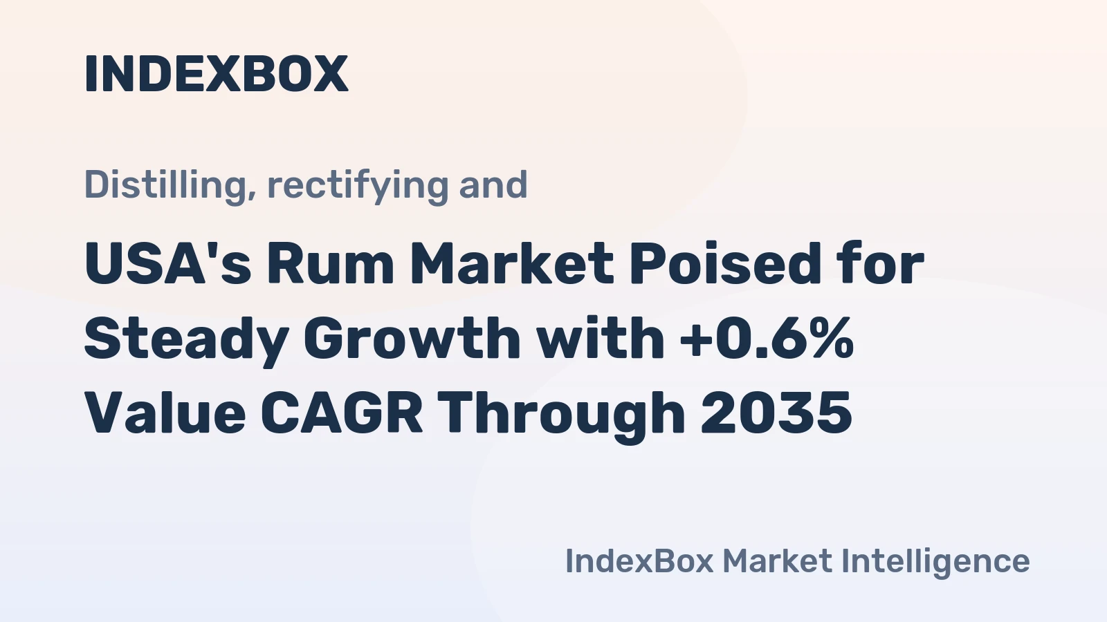 USA's Rum Market Poised for Steady Growth with +0.6% Value CAGR Through 2035
