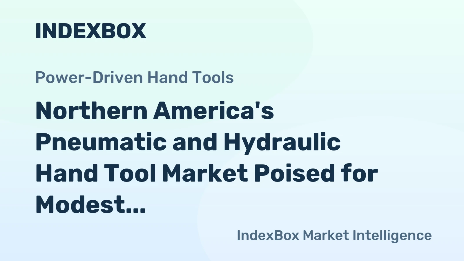 Northern America's Pneumatic and Hydraulic Hand Tool Market Poised for Modest 04% CAGR Growth Through 2035