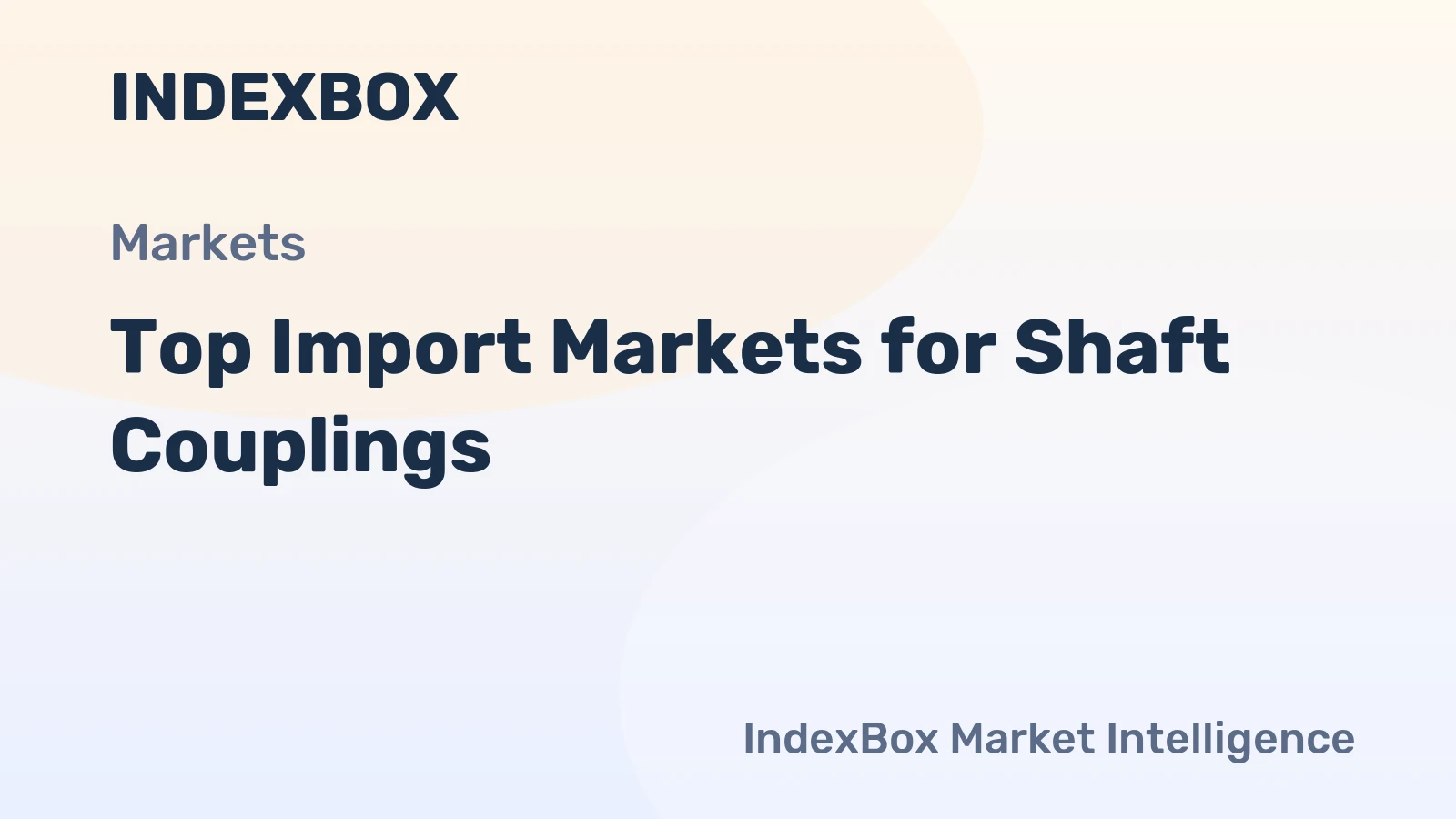 Top Import Markets for Shaft Couplings