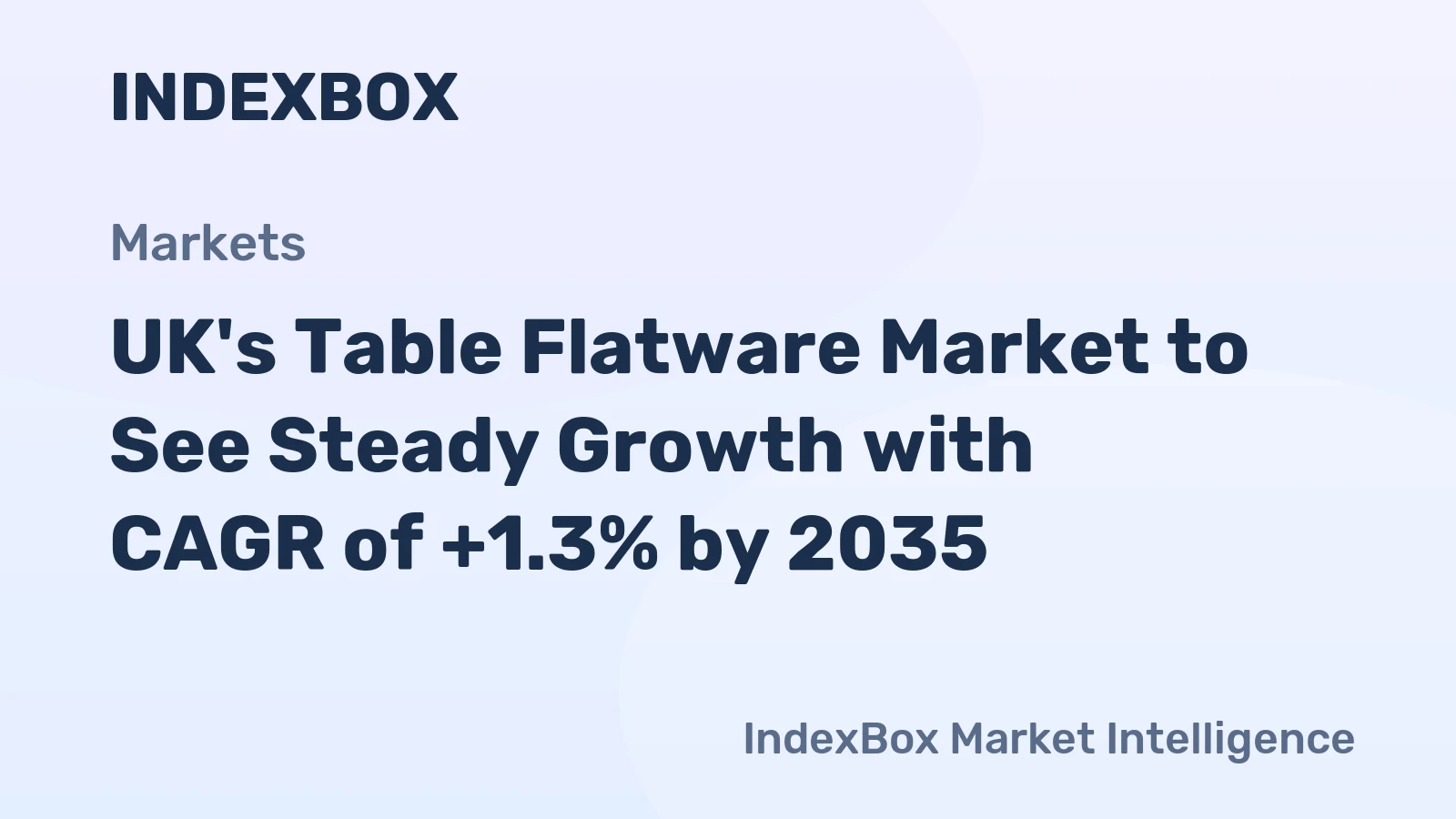 UK's Table Flatware Market to See Steady Growth with CAGR of +1.3% by 2035
