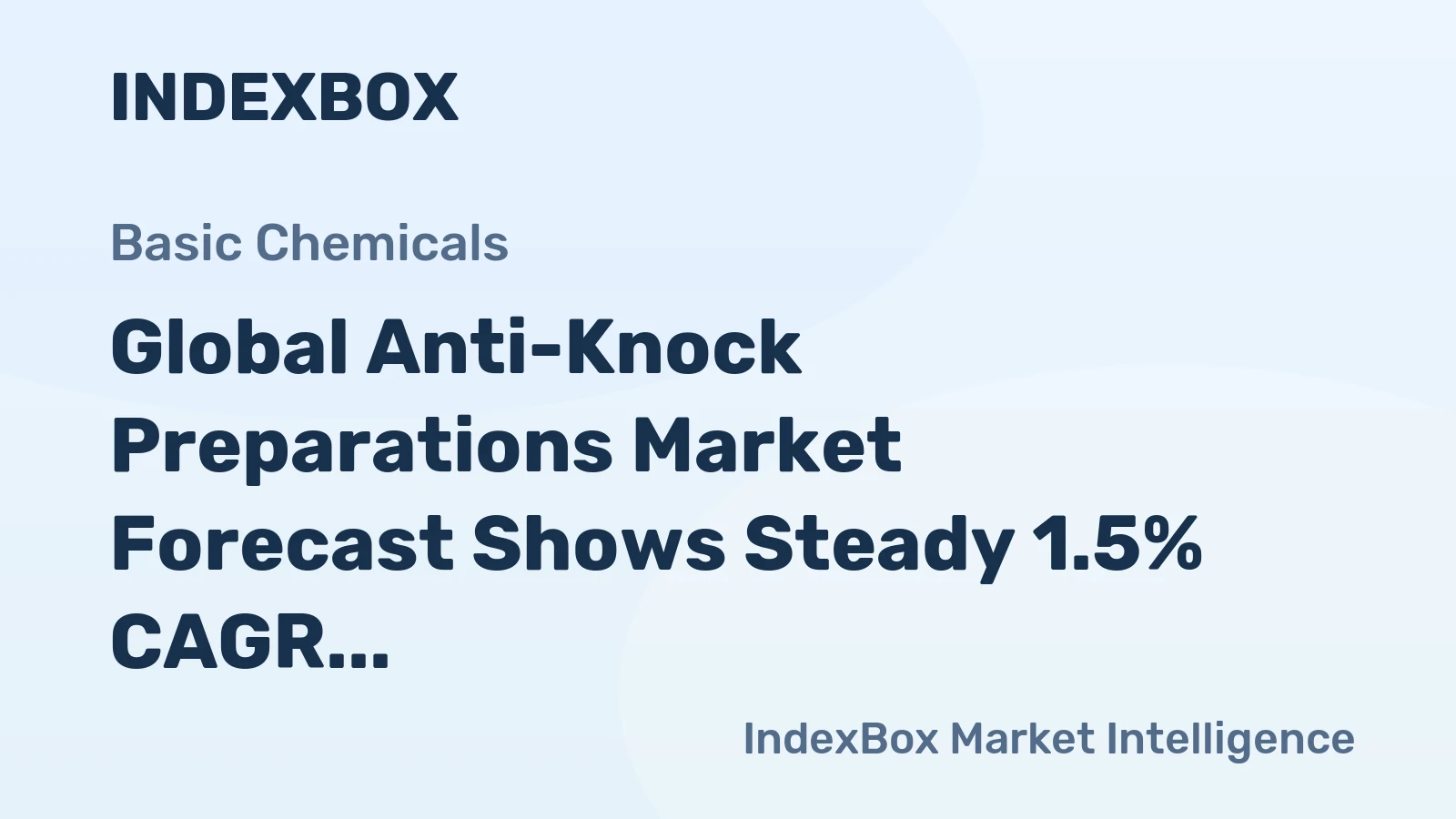 Global Anti-Knock Preparations Market Forecast Shows Steady 1.5% CAGR Growth Through 2035