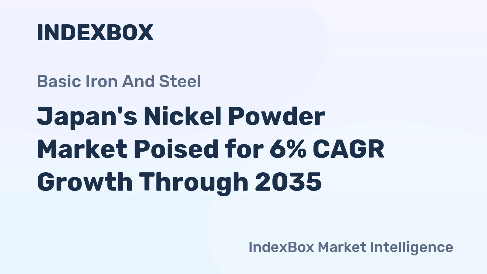 Japan's Nickel Powder Market Poised for 6% CAGR Growth Through 2035