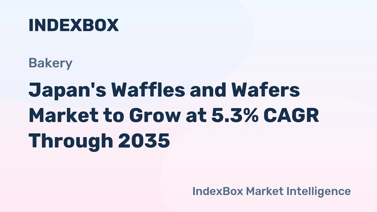 Japan's Waffles and Wafers Market to Grow at 5.3% CAGR Through 2035