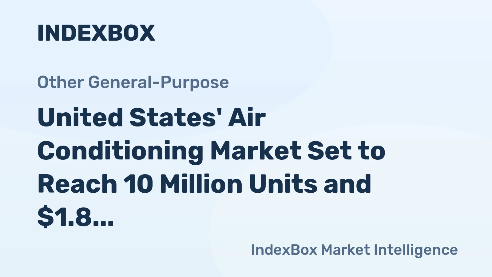 United States' Air Conditioning Market Set to Reach 10 Million Units and $1.8 Billion by 2035