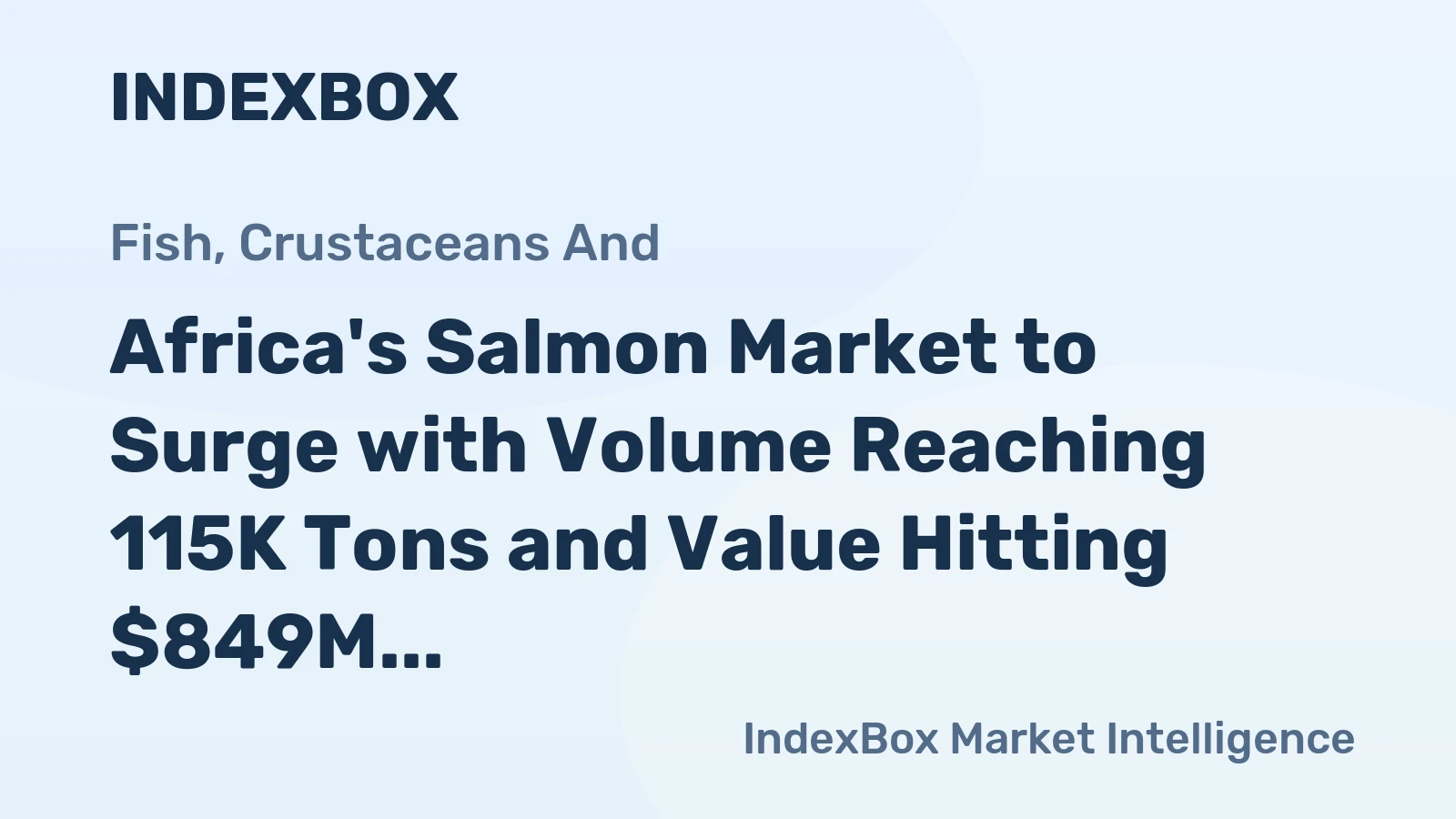Africa's Salmon Market to Surge with Volume Reaching 115K Tons and Value Hitting $849M by 2035