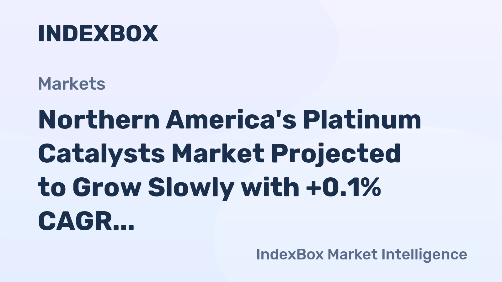 Northern America's Platinum Catalysts Market Projected to Grow Slowly with +0.1% CAGR by 2035