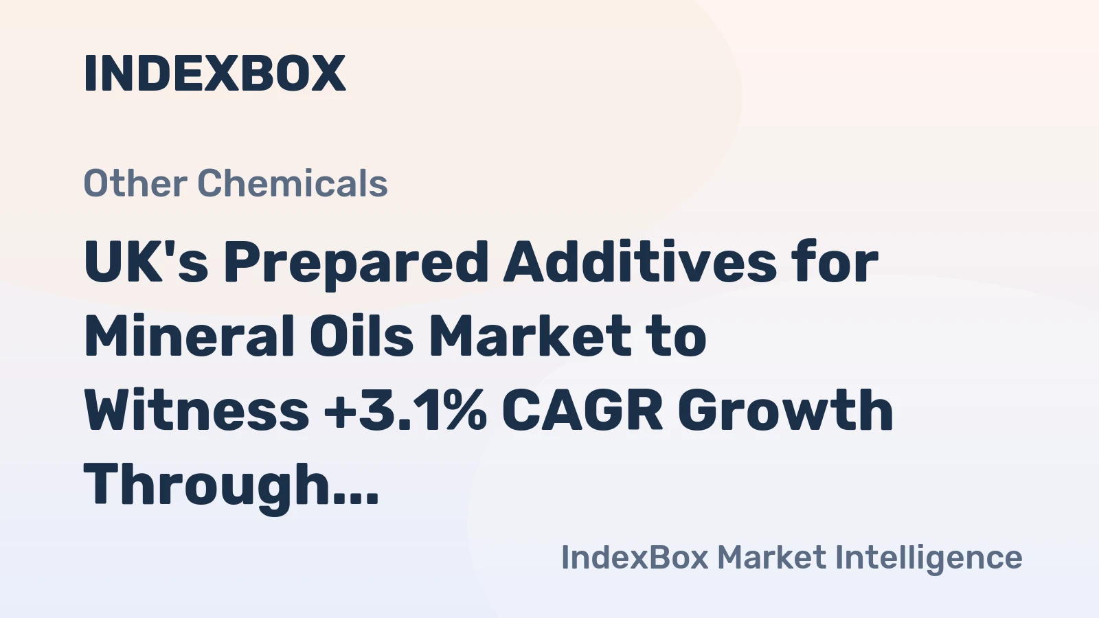 UK's Prepared Additives for Mineral Oils Market to Witness +3.1% CAGR Growth Through 2035